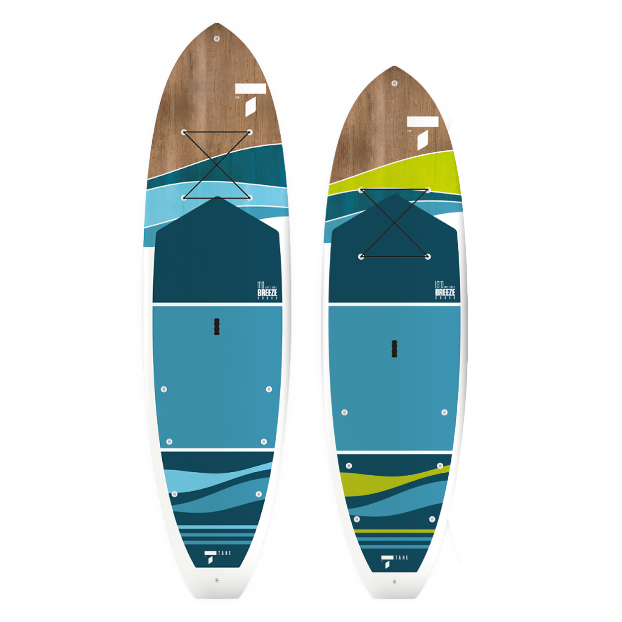 Tahe Breeze Cross AT Rigid Paddle Board - Paddle Board | H2O Sports
